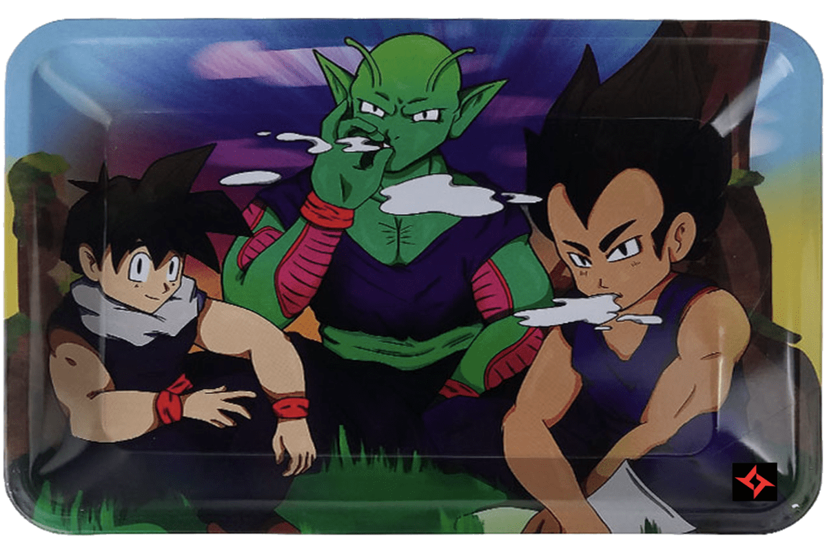 DBZ Adults Smoking Toon Tray – TrayToonz