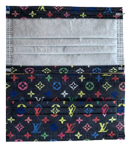 Black Rainbow Disposable Face Mask - Pack of 20 – TrayToonz