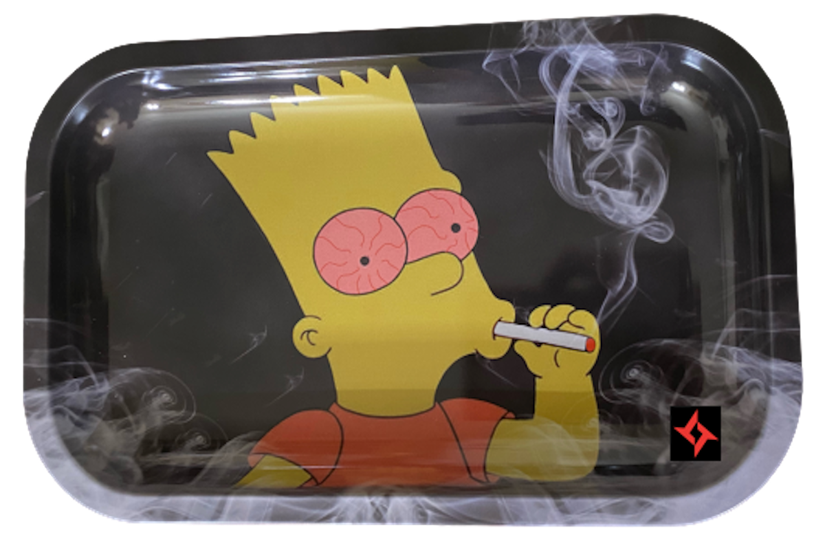 Bart Smoking Toon Tray – TrayToonz